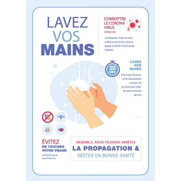 Panneau Lavez Vos Mains Jeune Public | Signalétique Sanitaire Panneau Lavez Vos Mains Jeune Public | Signalétique Sanitaire
